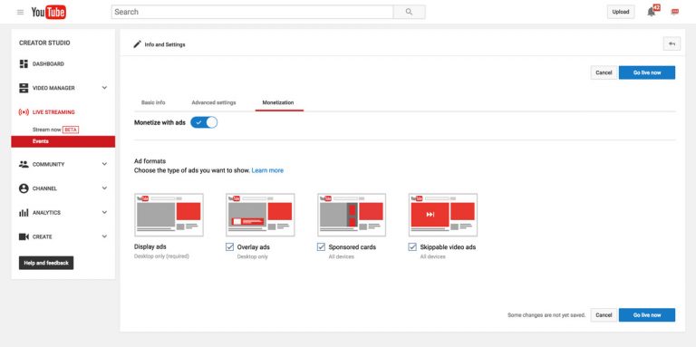 How to Use YouTube Live Events to Replace Hangouts On Air - Steady Demand