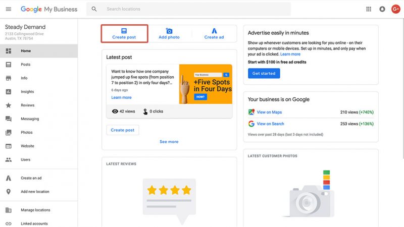 The Ultimate Guide to Google Posts - Steady Demand